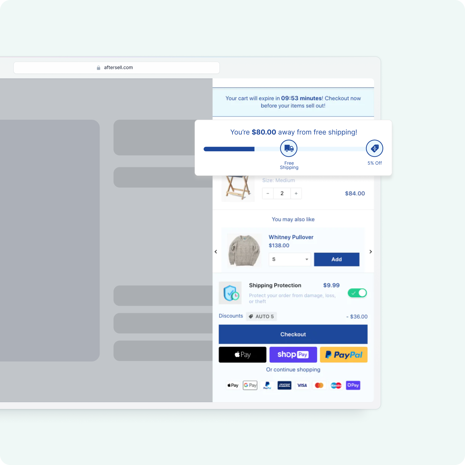 Shopify Cart Drawer App | UpCart